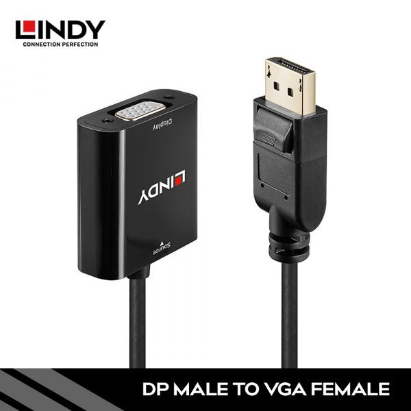 CONVERTER DISPLAYPORT TO VGA | LINDY INDONESIA